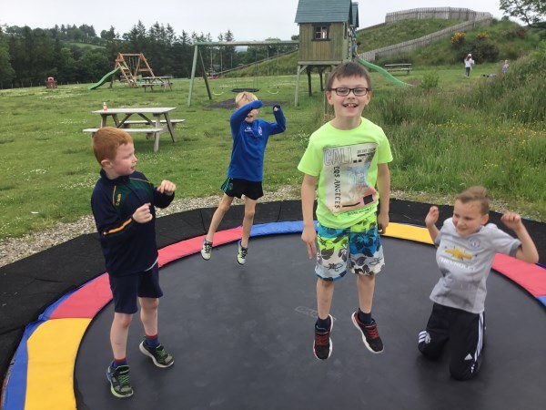 Year 4, 5 & Class A Trip to Sperrin Fun Farm - St Brigids Primary School